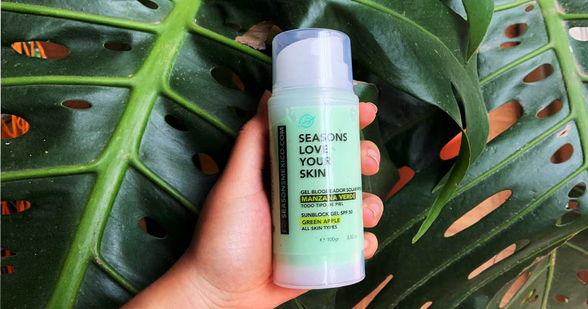 Seasons - Gel Bloqueador Solar FPS 50 Manzana Verde (Reseña) | biutest.com