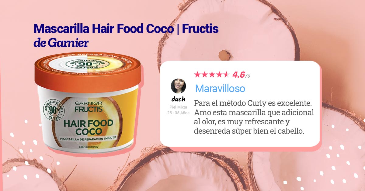 Garnier - Hair Food Coco | Fructis (Dónde Comprar, Reseñas, Preguntas y ...